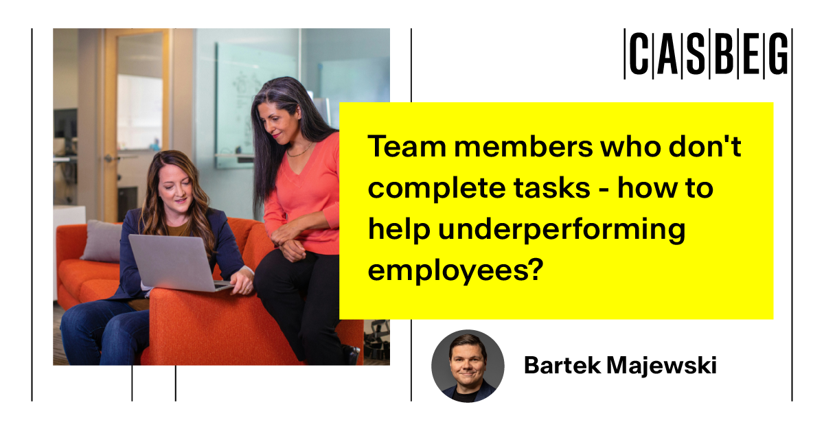 Underperforming employees: team members who don't complete tasks - how ...